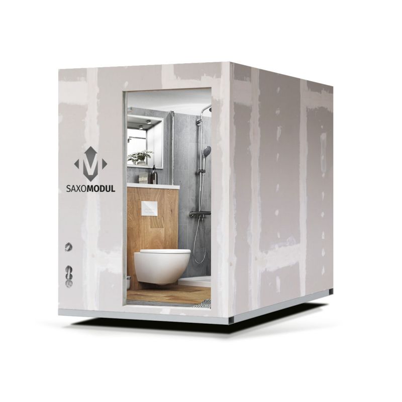 Bad-Module: Fertigbad + Nasszelle | Saxoboard Systembad