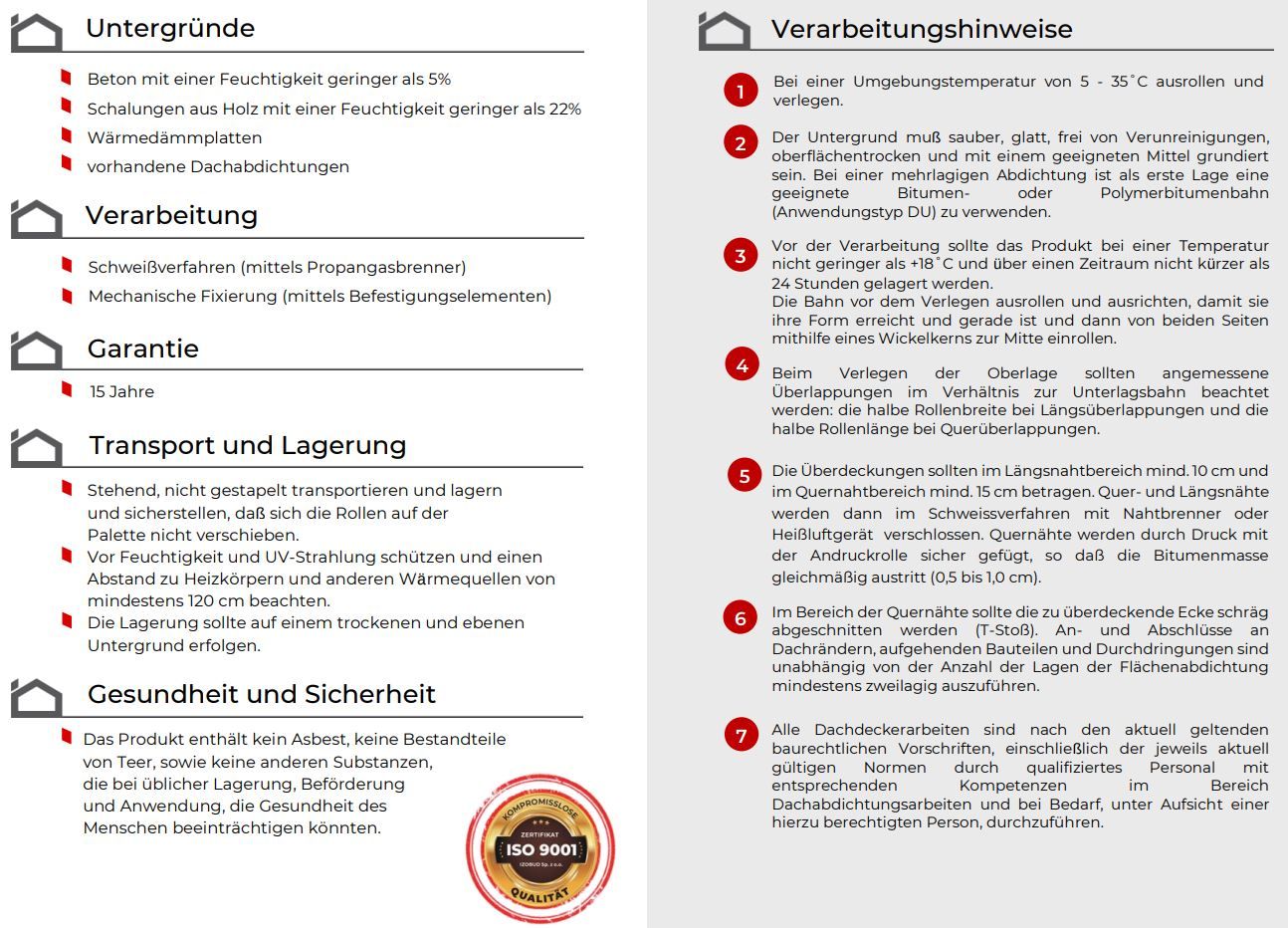 Bitumen welding membrane Somaxx as top layer PYE PV 200 S5 slated roll ...