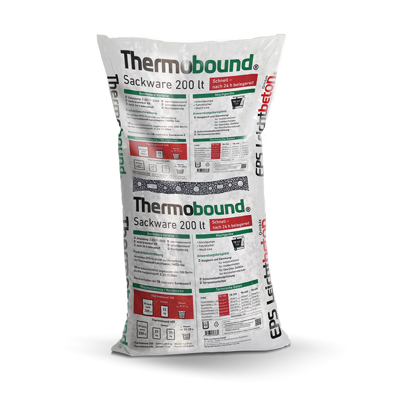 Thermobound 200L Remblai en béton léger EPS - Saxoboard.net